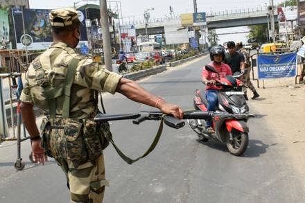 Cisf Central Industrial Security Force Soldier Editorial Stock Photo ...