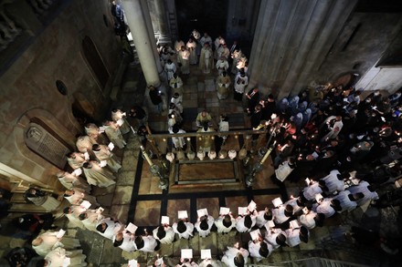 __COUNT__ Easter Sunday procession in Jerusalem, Israel - 04 Apr 2021 ...