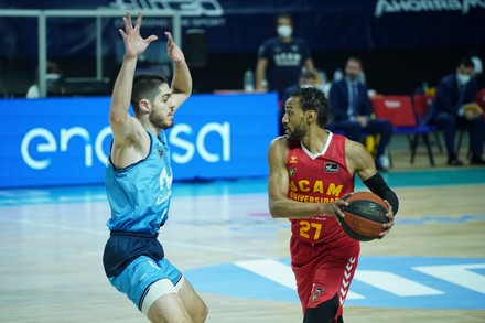 Sadiel Rojas Ucam Murcia Action During Editorial Stock Photo - Stock Image | Shutterstock