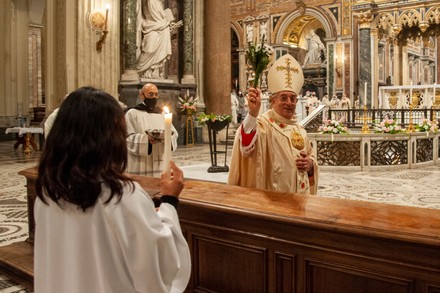 imágenes de Easter Eve Mass, Rome, Italy - 03 Apr 2021 - Imágenes de ...