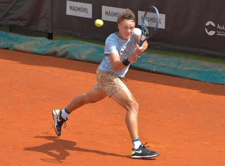 Danish Tennis Player Holger Rune Returns Editorial Stock Photo - Stock ...