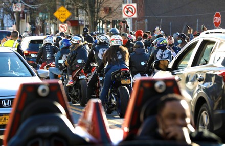 Fans Rapper Dmx Ride Their Motorcycles Editorial Stock Photo - Stock ...