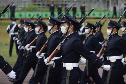Students National Defense Academy Perform Military Editorial Stock ...