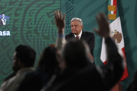 President Of Mexico Press Conference Ahead Of Gubernatorial Campaigns ...