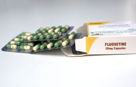 Generic Fluoxetine Branded Prozac Antidepressant Capsules Editorial ...