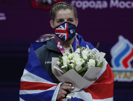 Gold Medalist Emily Godley Muskett Britain Editorial Stock Photo ...