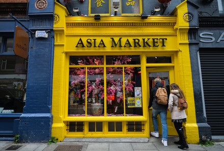 People Enter Into Asia Market Dublin Editorial Stock Photo - Stock ...