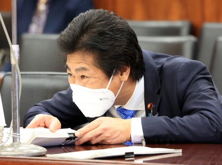 Japanese Health Minister Norihisa Tamura Reacts Editorial Stock Photo ...