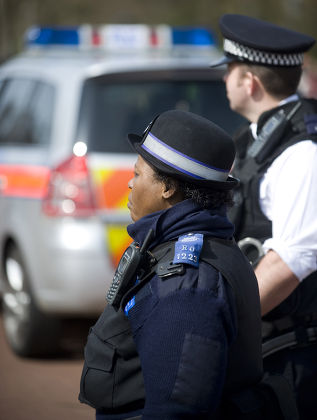 Armed Police Officer Community Support Officer Editorial Stock Photo ...