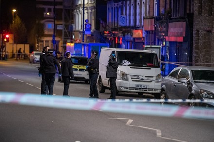 Fatal stabbing in Sydenham, London, UK - 10 Apr 2021 Stock Pictures ...