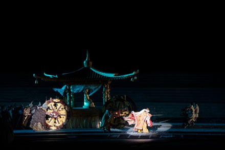 Artists Perform Opera Princess Wencheng Lhasa Editorial Stock Photo ...