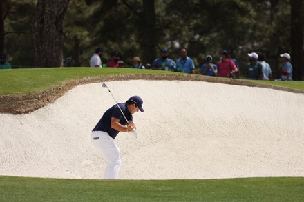 Patrick Reed Us Hits Bunker On Editorial Stock Photo - Stock Image ...