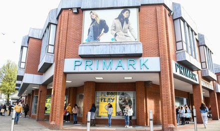 Non-essential shops open, Swansea, Wales - 12 Apr 2021 Stock Pictures ...
