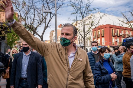 Vox (political party) held an electoral act in Madrid, Spain - 12 Apr ...
