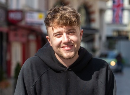 Roman Kemp Out About On Crutches Editorial Stock Photo - Stock Image ...