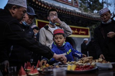 First day of Ramadan in Beijing, China - 13 Apr 2020 Stock Pictures ...