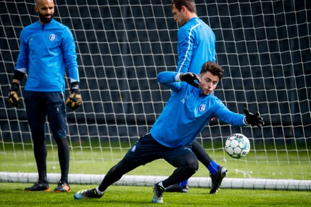 Soccer Jpl Day34 Kaa Gent Training, Gent, Belgium - 14 Apr 2021 Stock ...