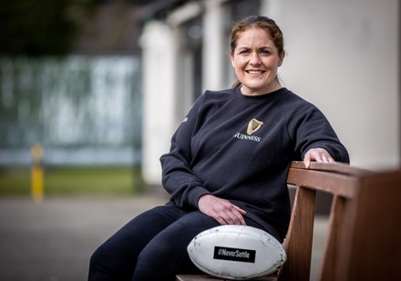 Pictured Former Ireland International Rugby Captain Redaktionelles ...