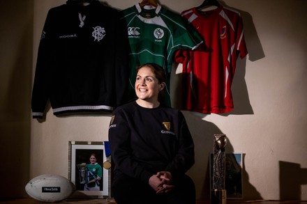 Pictured Former Ireland International Rugby Captain Editorial Stock ...