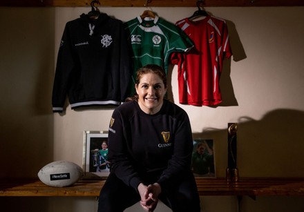 Pictured Former Ireland International Rugby Captain Editorial Stock ...