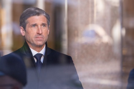 American Actor Patrick Dempsey Rome Shoot Editorial Stock Photo - Stock ...