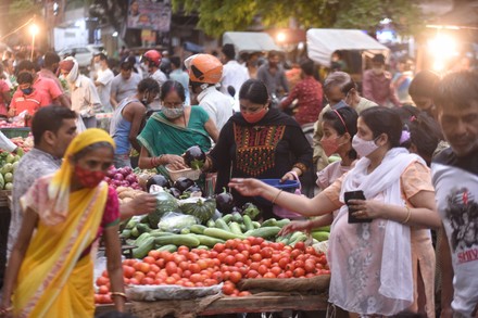 People Shopping Vegetables Groceries Hours Before Editorial Stock Photo ...