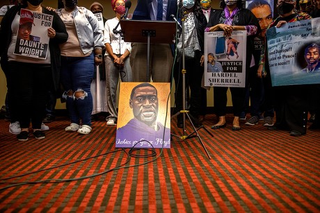 Daunte Wright press conference, Minneapolis, Minnesota, USA - 16 Apr ...