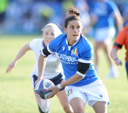 Sara Barattin Italy Scrum Half Editorial Stock Photo - Stock Image ...