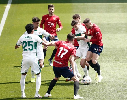 __COUNT__ Osasuna vs Elche FC, Pamplona, Spain - 18 Apr 2021 Stock ...