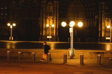 Daily Life In Cologne Amid the Curfew, Germany - 19 Apr 2021 Stock ...