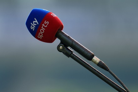 Sky Sports Microphone Cover Muff Editorial Stock Photo - Stock Image ...
