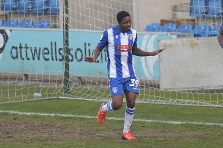 Harry Pell Colchester United Fouled By Editorial Stock Photo - Stock ...