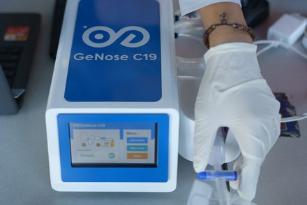 GeNose C19 Test In Indonesia, Seoul, South Korea - 22 Apr 2021 Stock ...