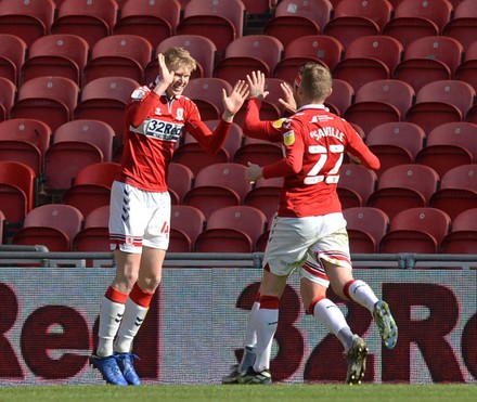 Josh Coburn Middlesbrough Celebrates Scoring Their Editorial Stock ...