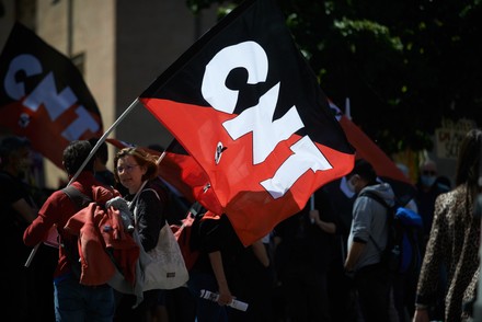 Flag Cnt Union Culture Workers Actors Editorial Stock Photo - Stock ...