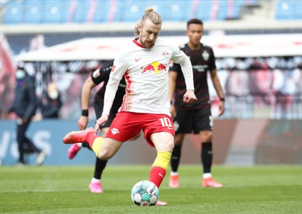 Leipzigs Emil Forsberg Scores 20 Lead Editorial Stock Photo - Stock ...