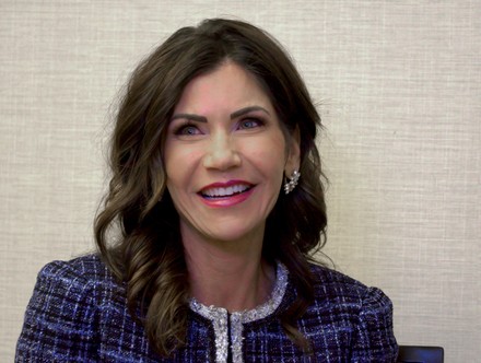 South Dakota Governor Kristi Noem L Editorial Stock Photo - Stock Image ...