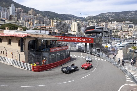 Trace Du Circuit De Monaco Montecarlo Editorial Stock Photo - Stock ...