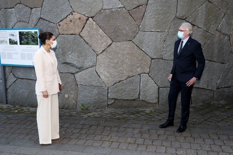 Crown Princess Victoria Professor Carl Folke Editorial Stock Photo ...