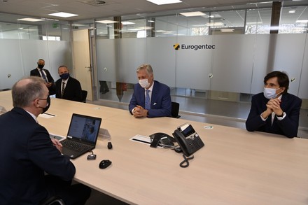 Royal Visit Eurogentec Company Which Heart Editorial Stock Photo ...
