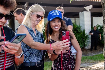 Laura Loomer Center Michelle Malkin Lauren Editorial Stock Photo ...