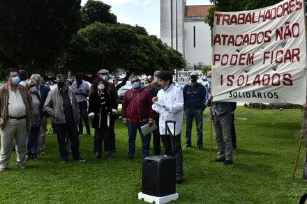 Rally In Solidarity With The Workers Of TAP, Groundforce, GALP, EFACEC ...