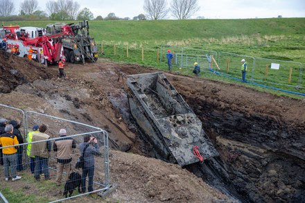 26footlong Buffalo Military Tank That Buried Editorial Stock Photo ...