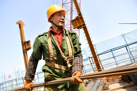 Worker China Railway Seventh Group Co Editorial Stock Photo - Stock ...