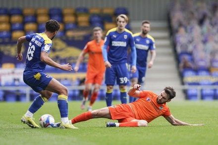 Ben Close Portsmouth Sliding Tackle On Editorial Stock Photo - Stock ...