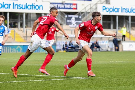 Goal Crewe Alexandra Midfielder Callum Ainley Editorial Stock Photo ...