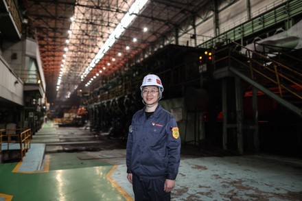 Qu Xiaodong Pictured Plant Angang Steel Editorial Stock Photo - Stock ...