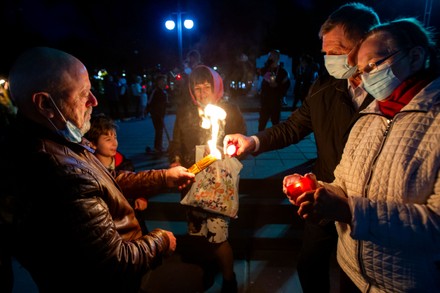 Orthodox Easter in Moldova, Chisinau - 01 May 2021 Stock Pictures ...