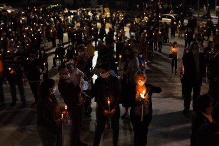 Jesus Resurrection Ceremony St Nicholaos Church Editorial Stock Photo ...