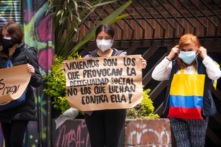 Labor Day In Bogota, Colombia - 01 May 2021 Stock Pictures, Editorial ...